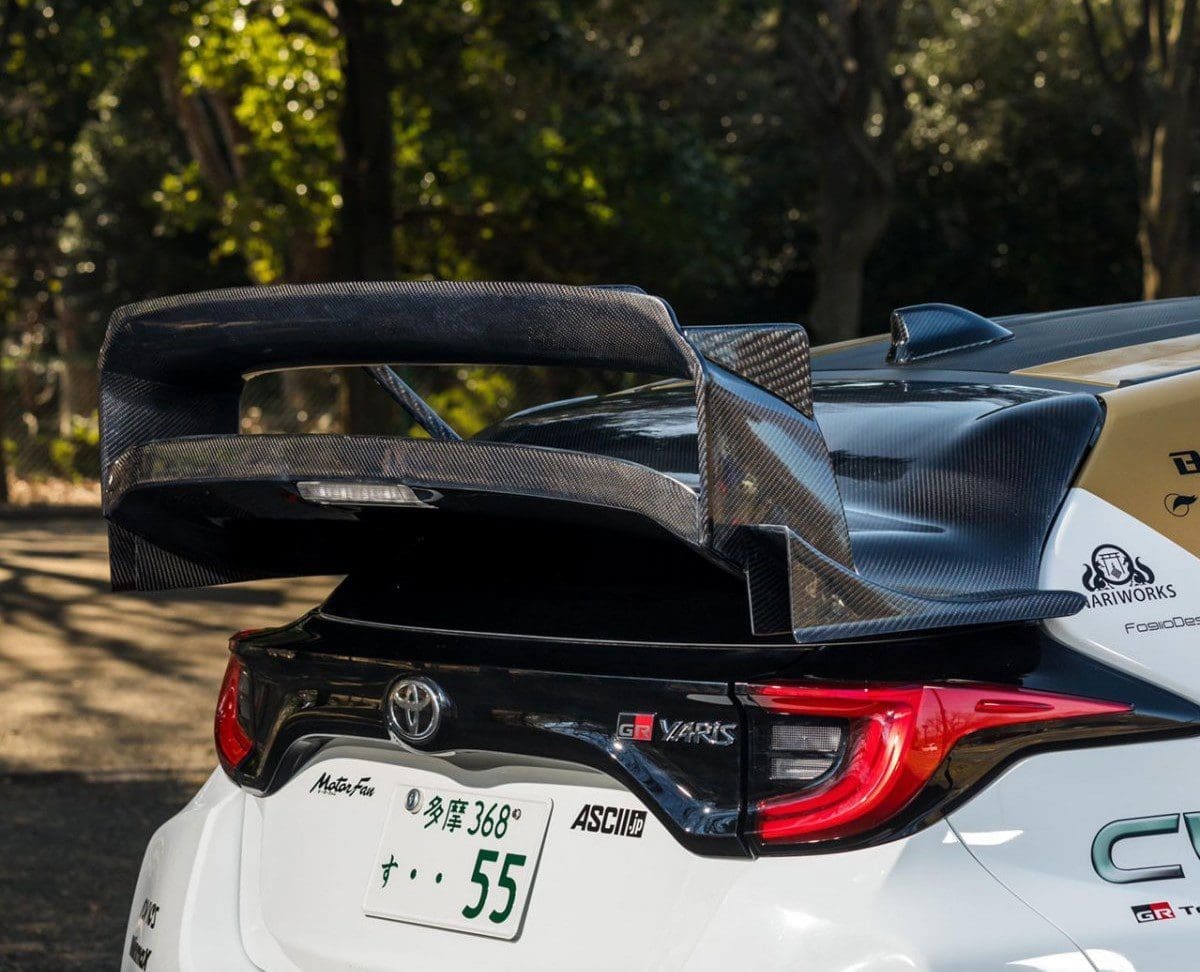 GAZOO Racing Rear Wing for Toyota GR Vitz | Genuine Japanese Car Parts