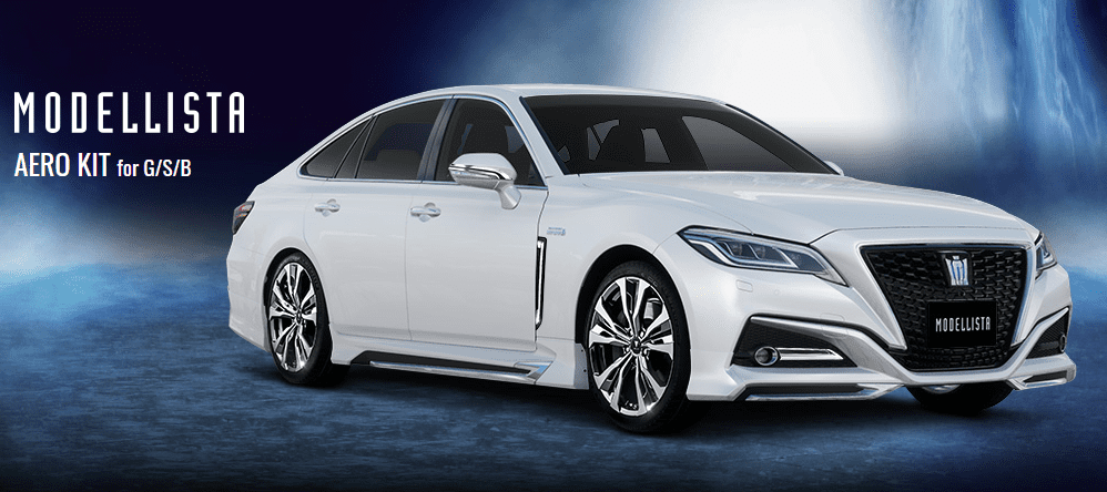 Modellista Aero Kit for Toyota CROWN G/S/B 2018~ | Genuine Japanese Car ...