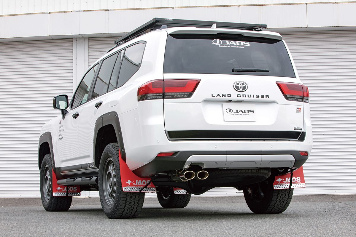 JAOS Mud Guard III Set for Toyota Landcruiser 300 GR Sport/ ZX / VX / AX / GX | Genuine Japanese ...