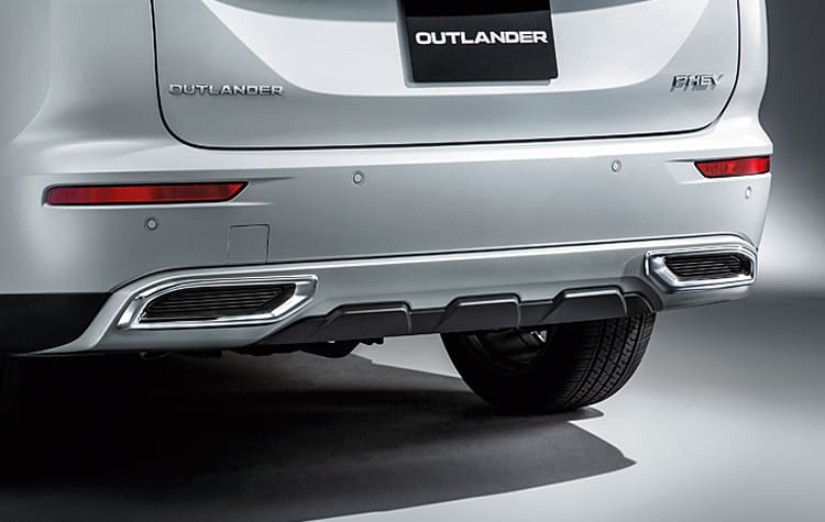 MITSUBISHI Genuine Rear Bumper Garnish for Outlander | Genuine Japanese ...